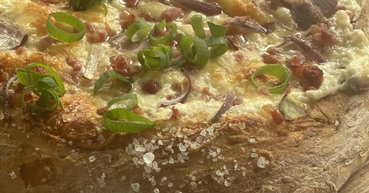 Brizza a la Thermomix Brezel Pizza von NineBS. Ein Thermomix® Rezept ...