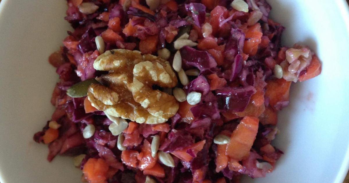 Rotkohl-Apfel-Salat von jojo0584. Ein Thermomix® Rezept aus der ...