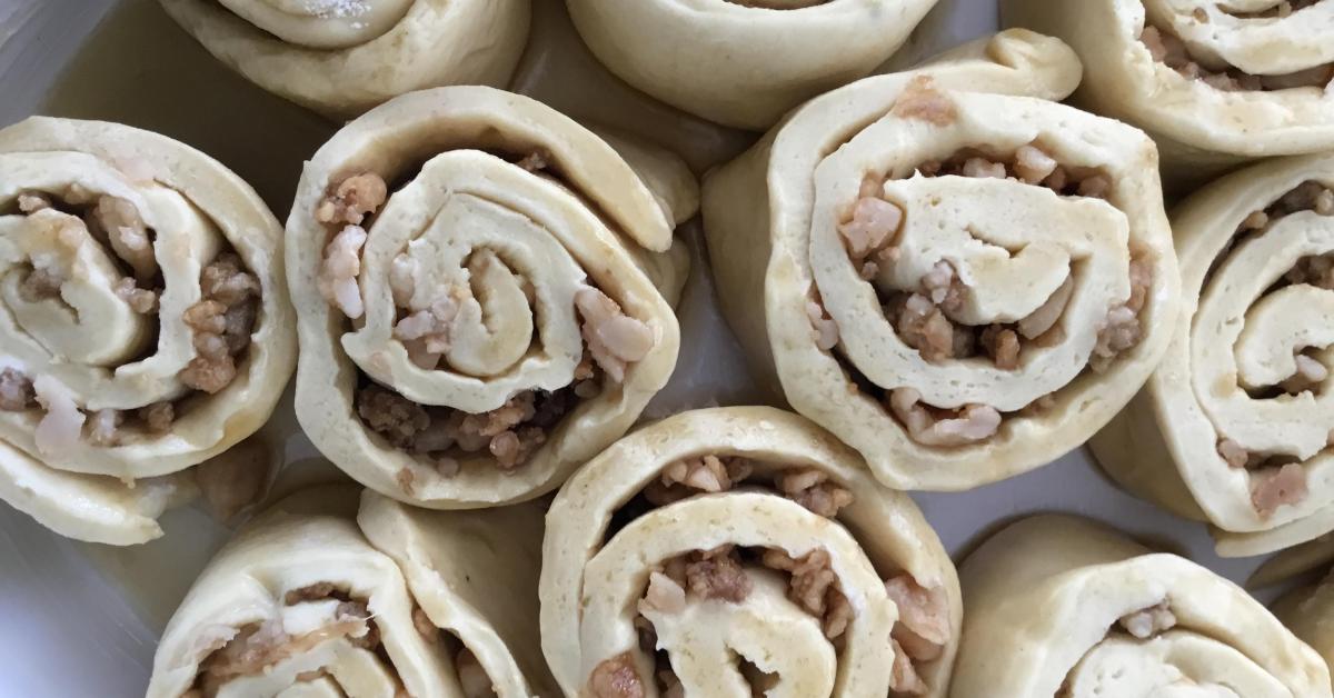 Griebenschnecken mit Kartoffel-Hefeteig von Aninia. Ein Thermomix ...