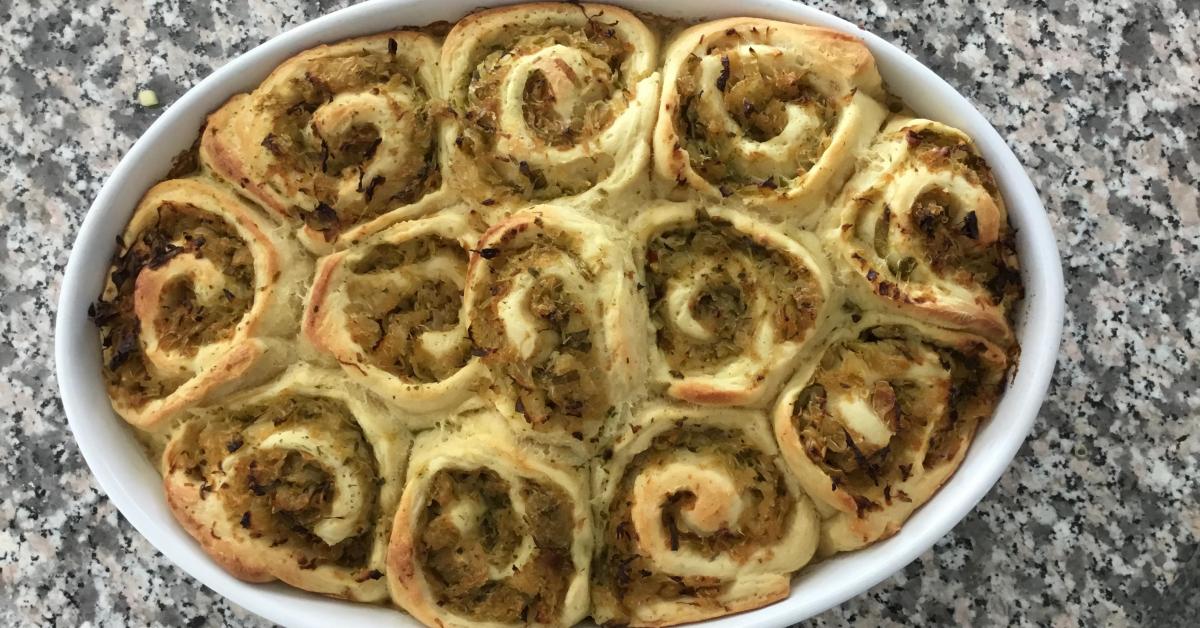 Griebenschnecken mit Kartoffel-Hefeteig von Aninia. Ein Thermomix ...