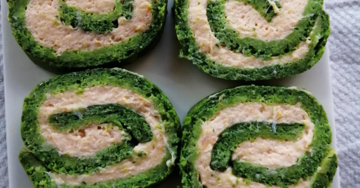 Lachs-Spinat-Rolle von Aninia. Ein Thermomix® Rezept aus der Kategorie ...